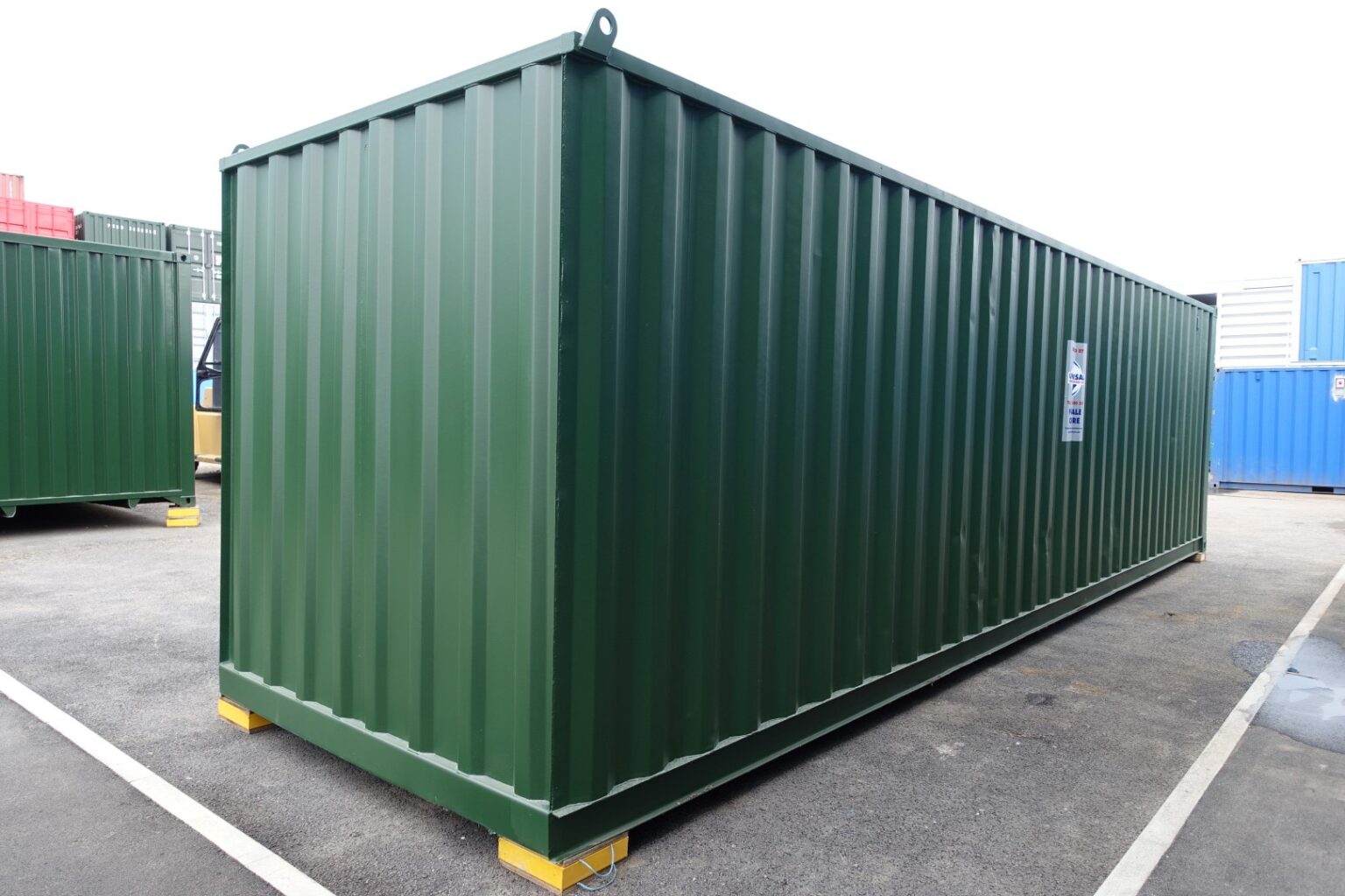 New 40ft High Cube Insulated Container – steel path container